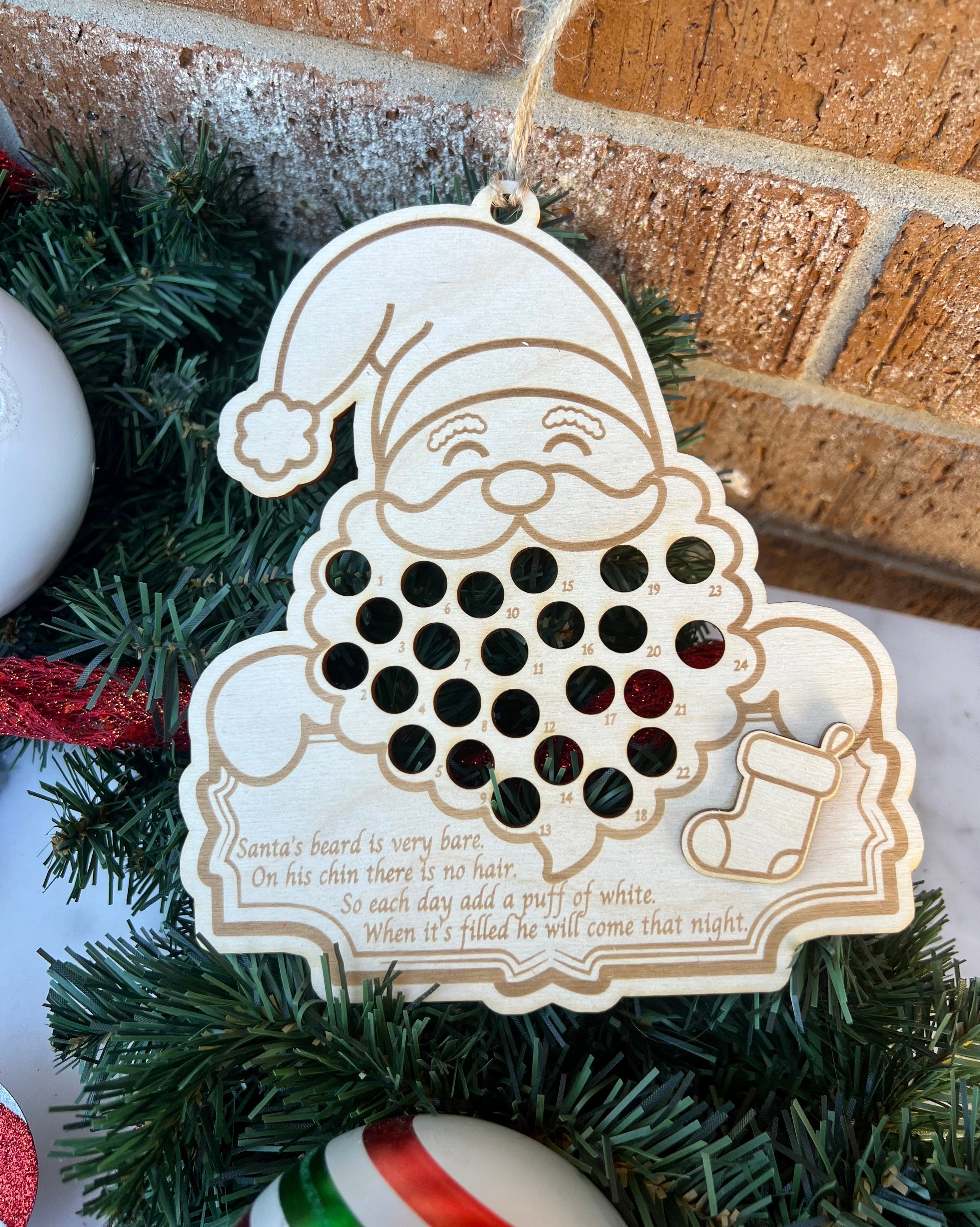 Santas Beard Advent Calendar – Kinda Ranchy