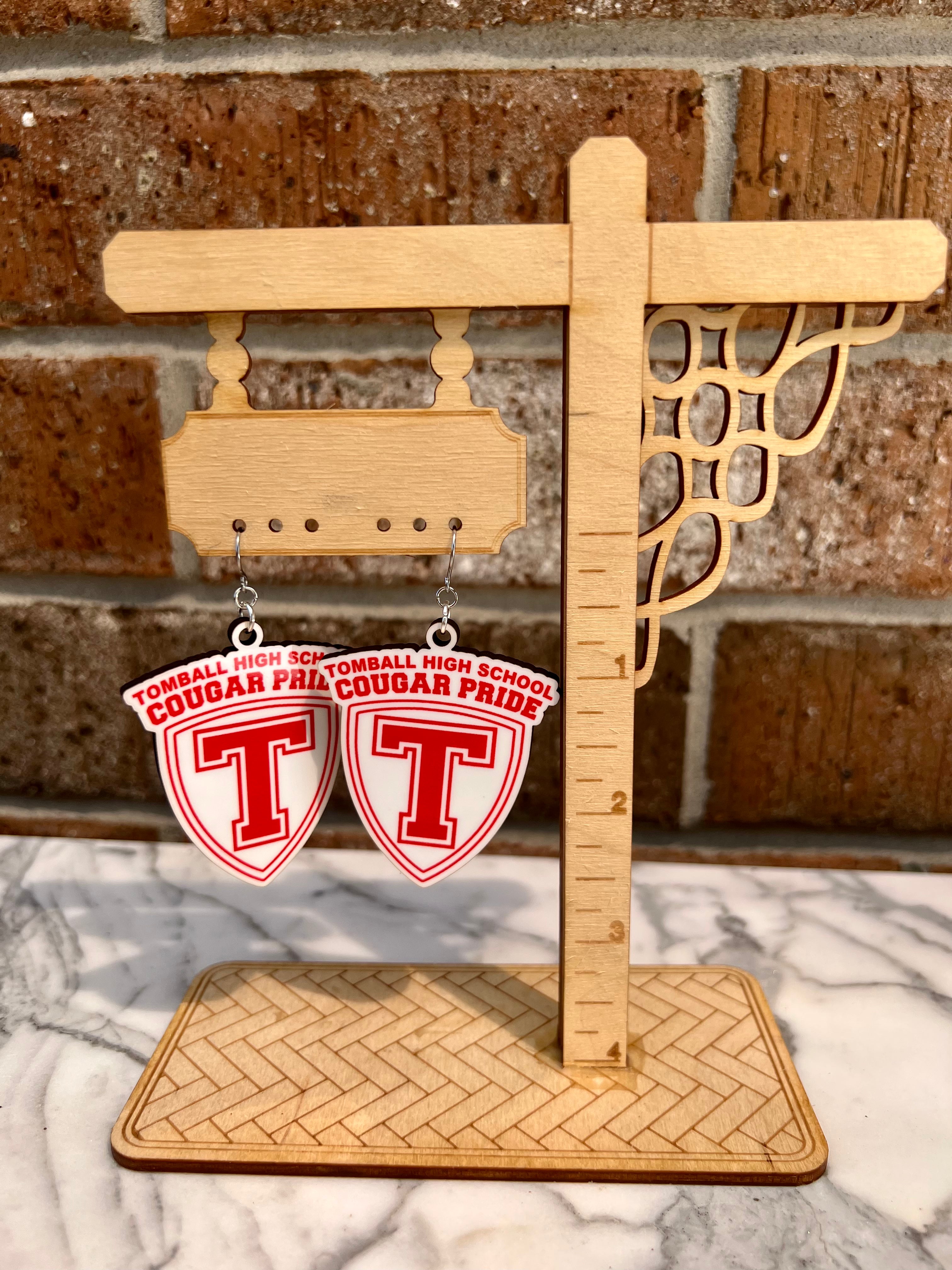 TCP Logo or Color Guard Logo Earrings – Kinda Ranchy